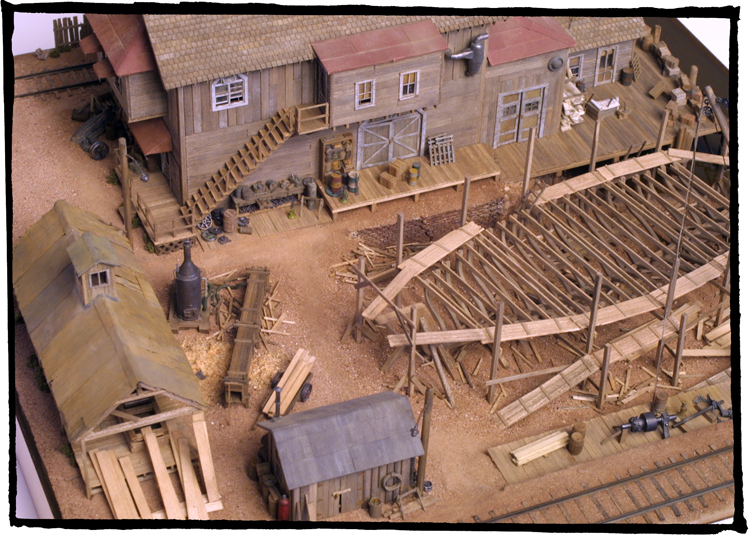 SierraWest Scale Models | HO Scale Shipyard at Foss Landing