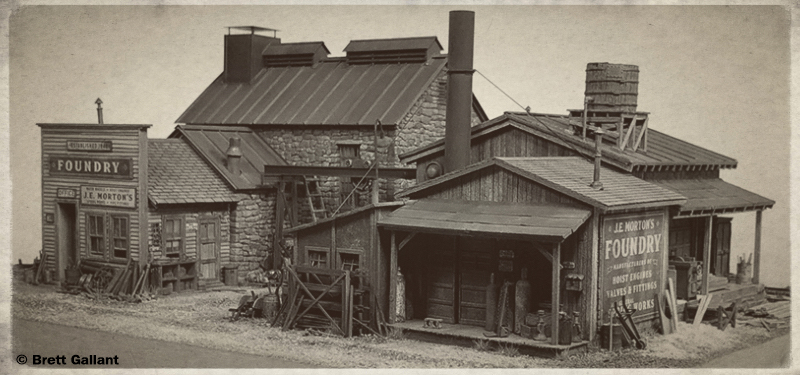 SierraWest Scale Models | HO Scale Brass and Iron Foundry