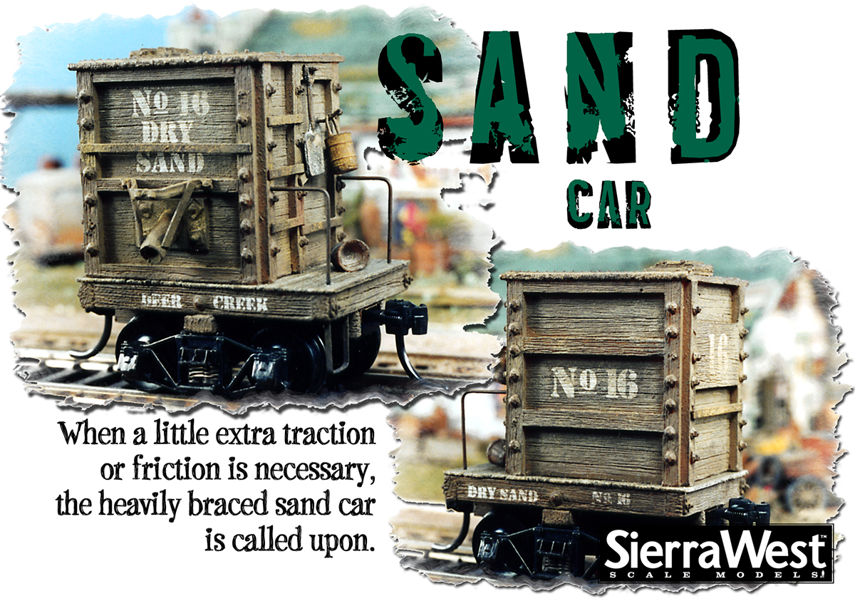 SierraWest Scale Models | the HO Scale Backwoods Work Train