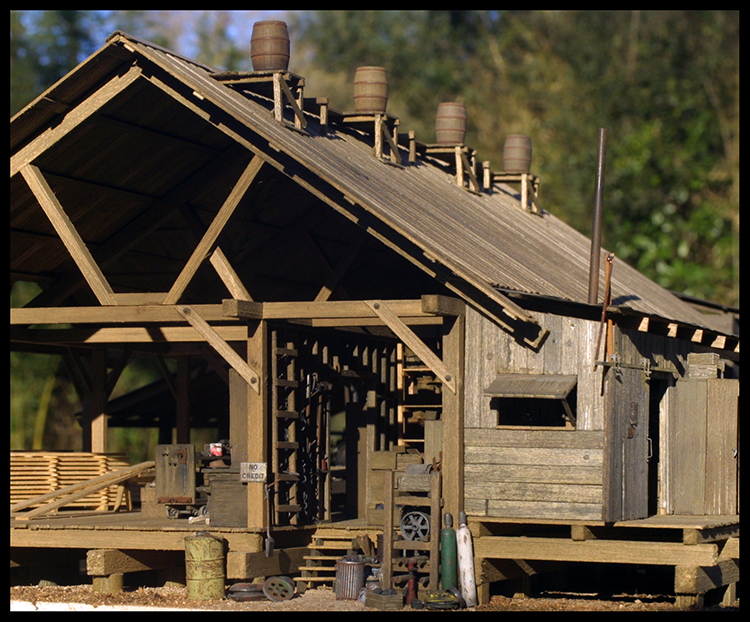 SierraWest Scale Models | O Scale Sawmill Project